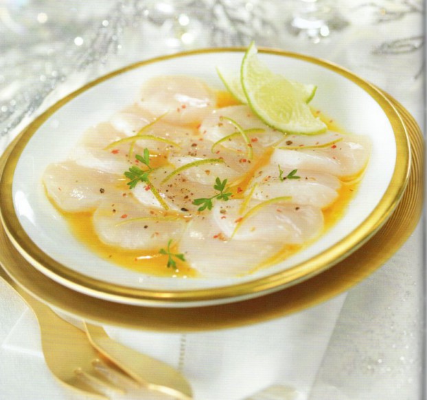 Recette de la semaine : Carpaccio exotique de Saint-Jacques – Le ...